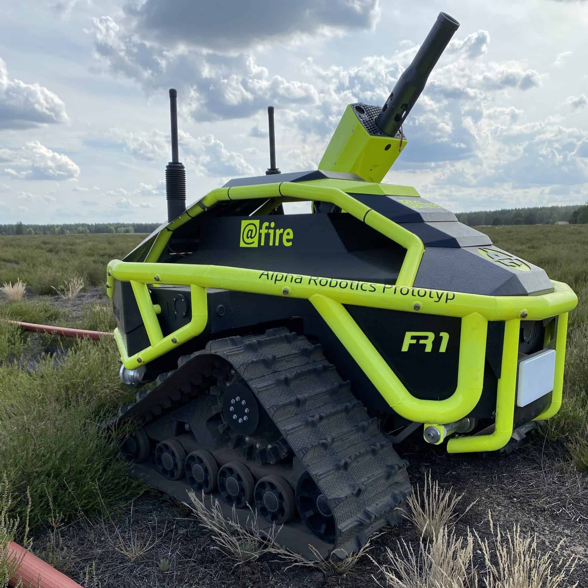 Alpha Robotics - @fire - Internationaler Katastrophenschutz